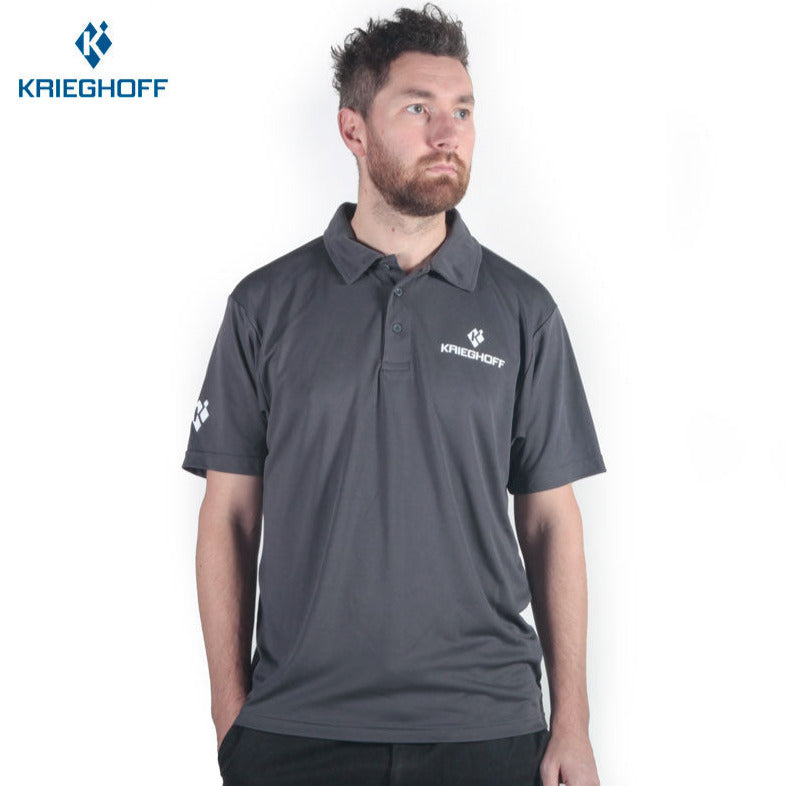 Krieghoff NeoTeric Polo Shirt - Grey – Krieghoff Shop